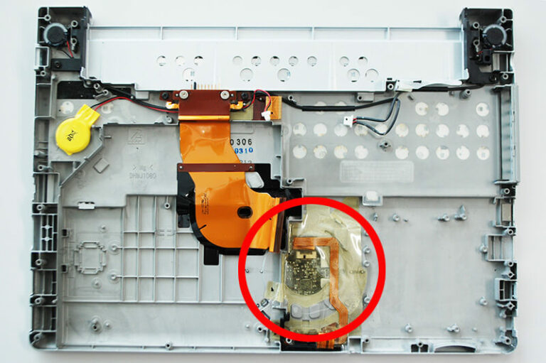 Panasonic パナソニック Lets Note CF-SV7 SV8 SV9 LV7 LV8 LV9 シリーズのタッチパッド（マウス）は分解できる | ダイナショップ ブログ